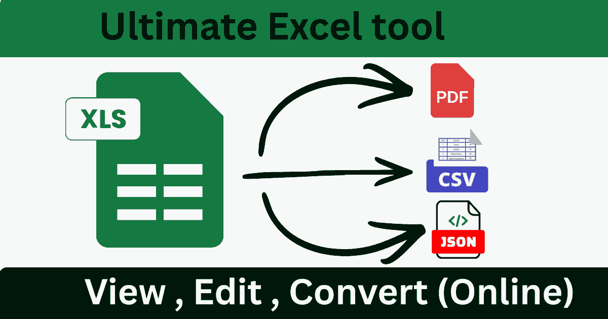 Free Online Excel Editor — Edit, Clean & Export XLSX/XLS